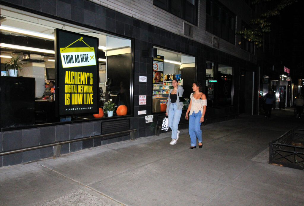 Alchemy Unveils OOH Digital Network in New York City